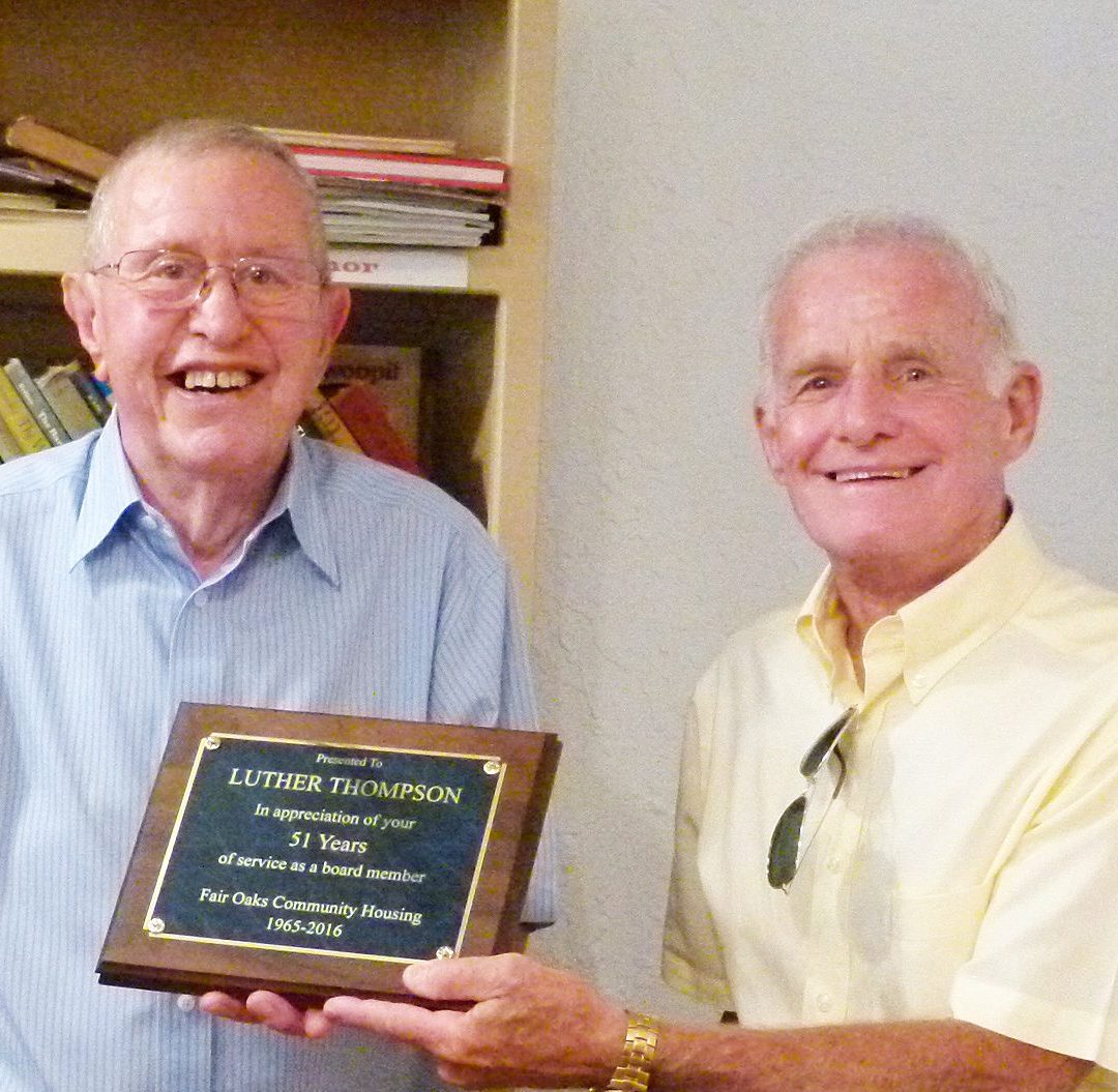 Thompson honored for 51 years on RPCH board - Farmer Publishing