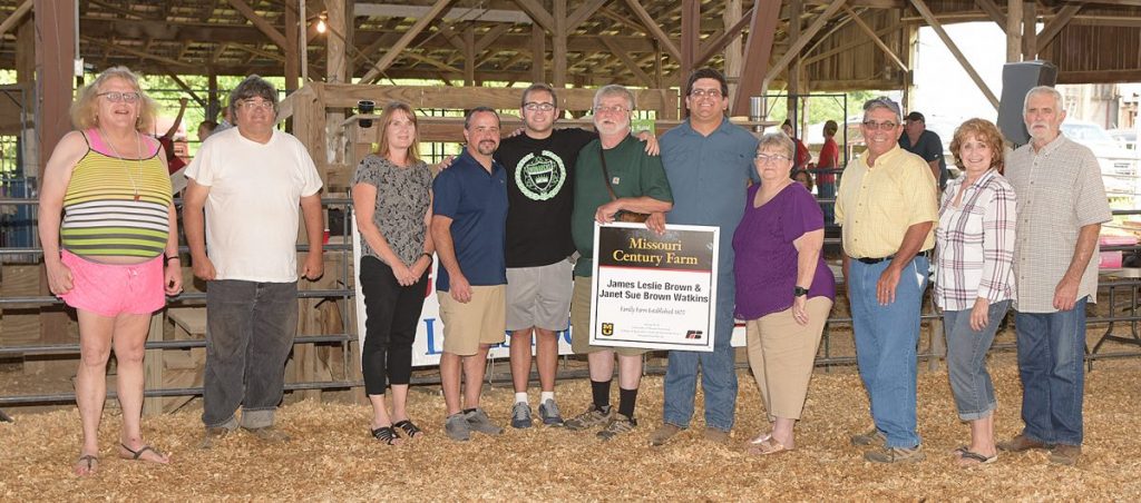 Century Farms Recognized at Atchison County Fair - Farmer Publishing
