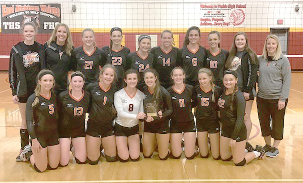 Lady Wolves and Lady Blue Jays compete in East Atchison Volleyball ...