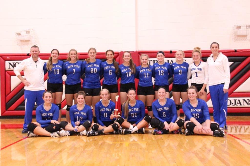 Lady jays take first at the Nodaway Holt Volleyball Tournament - Farmer ...