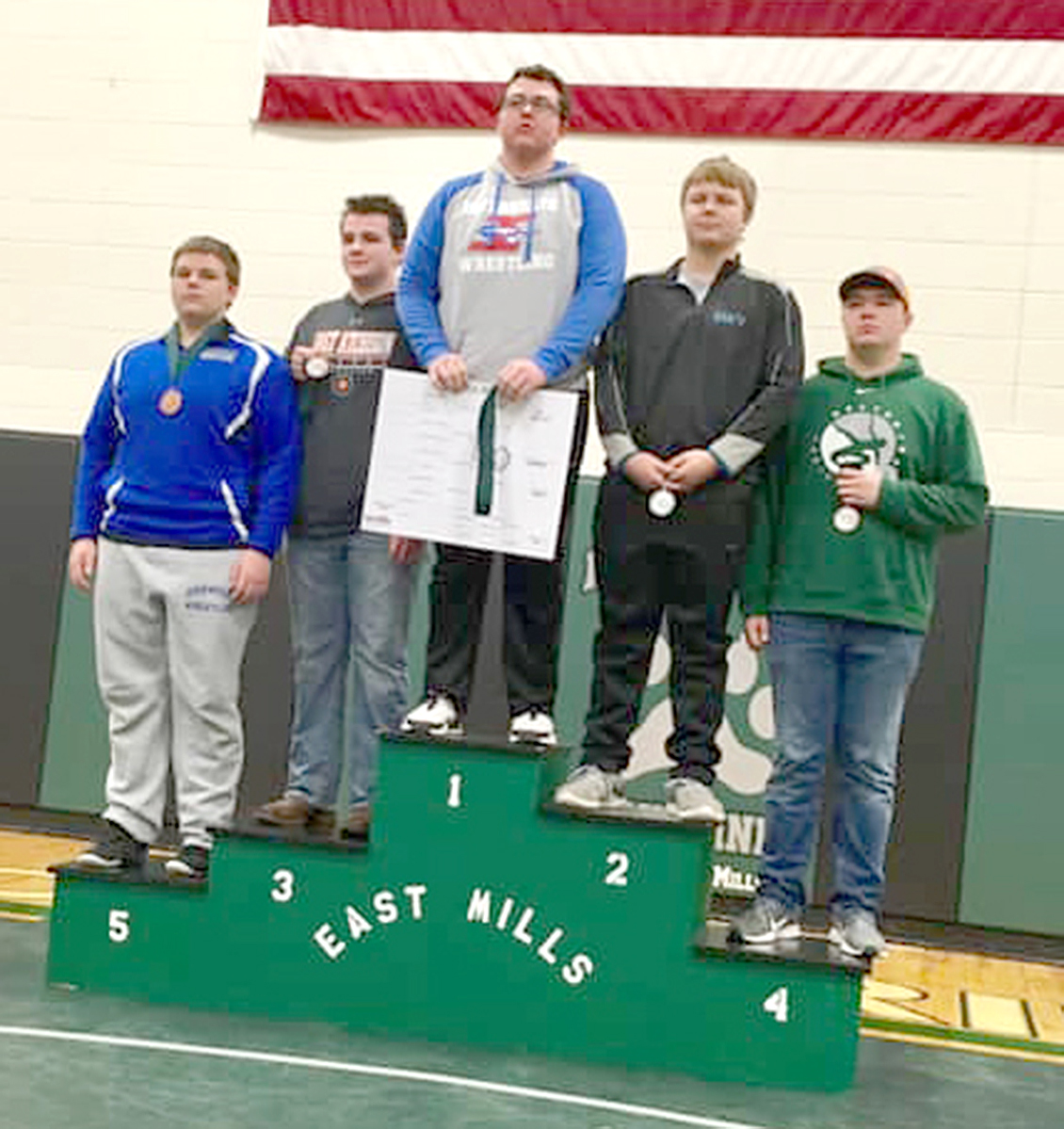 EA wrestling team places 7th at East Mills - Farmer Publishing