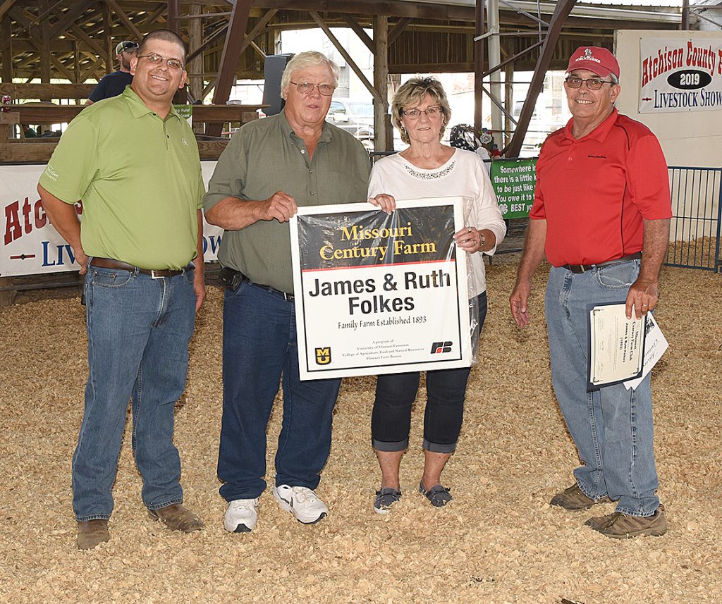 Century Farms recognized at Atchison County Fair - Farmer Publishing