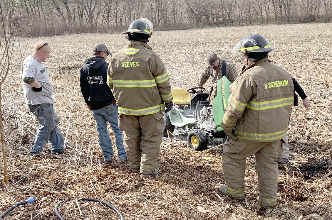 Lawn mower catches fire in Tarkio - Farmer Publishing