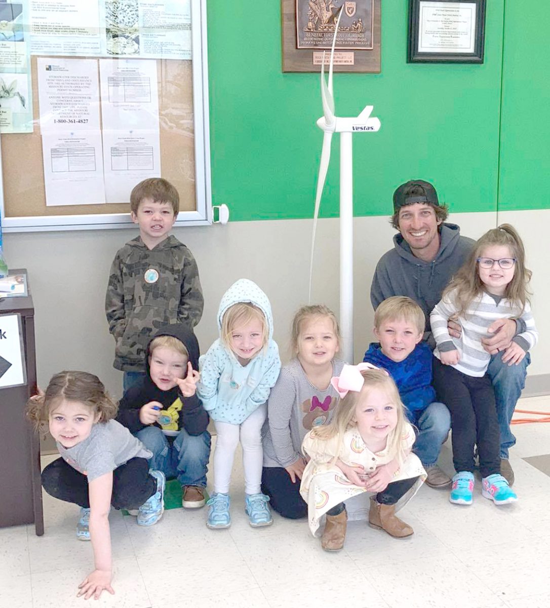 Honey Tree students tour Enel & Vestas - Farmer Publishing