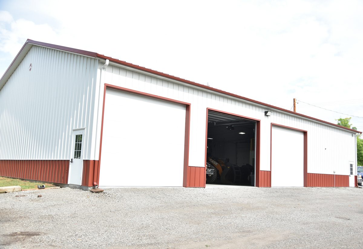 New Tarkio Street Department garage completed under budget - Farmer ...