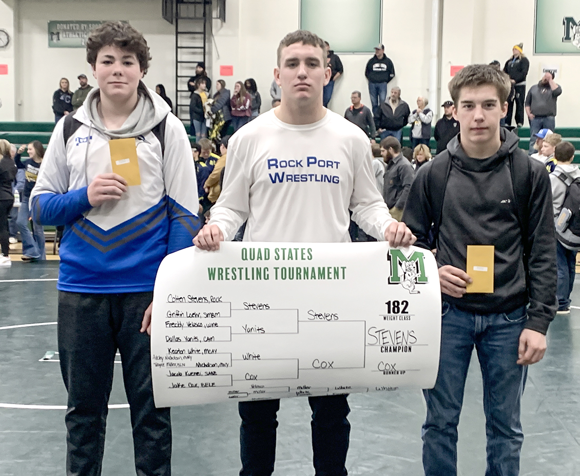 Blue Jays wrestle at Quad State - Farmer Publishing