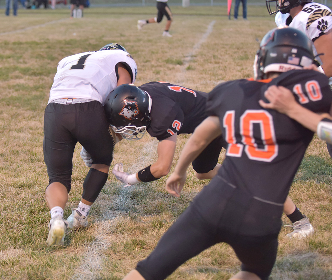 EA Wolves down the DeKalb Tigers 72-0 - Farmer Publishing