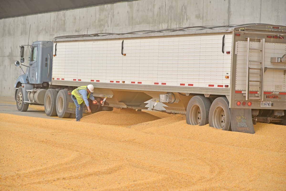 Ag Partners makes history as first truck unloads in new grain storage ...