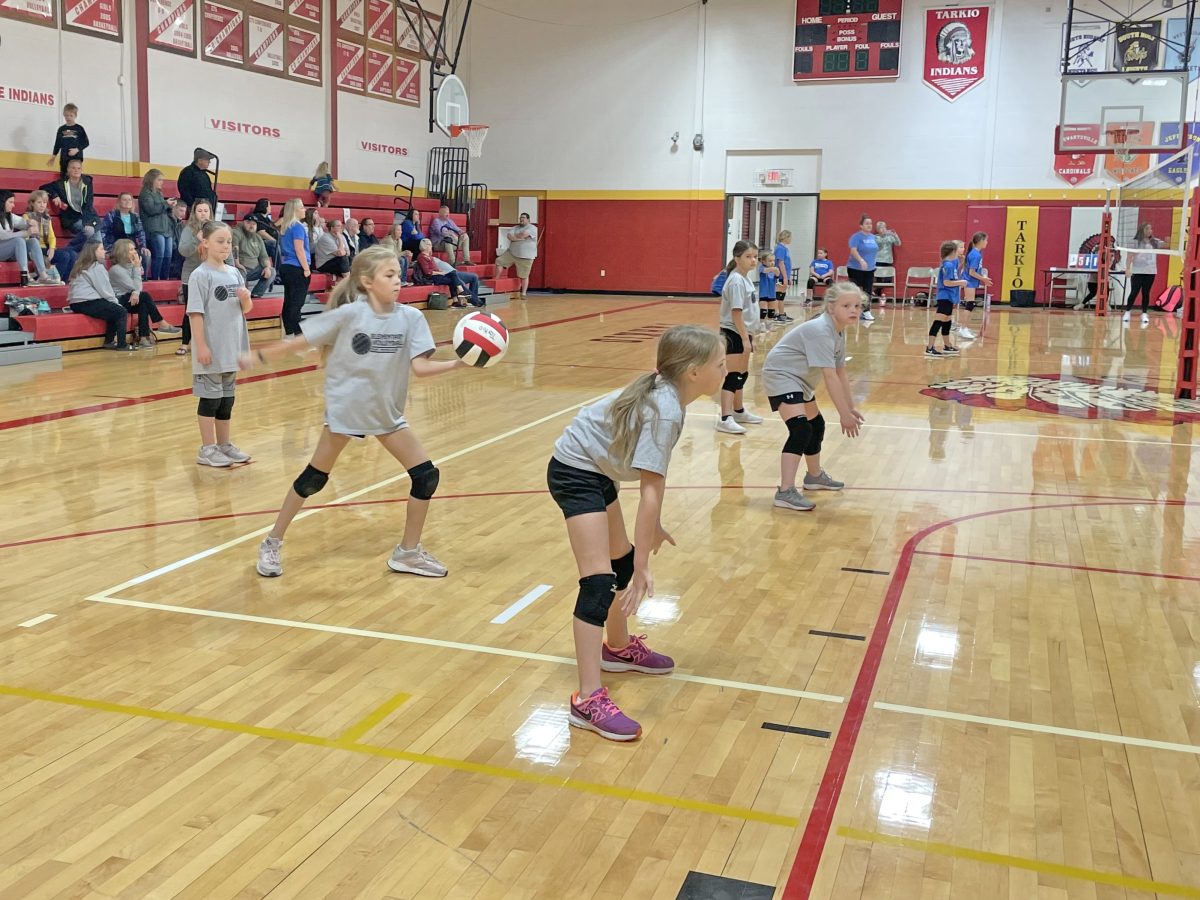 3rd and 4th grade volleyball tournament held in Tarkio - Farmer Publishing