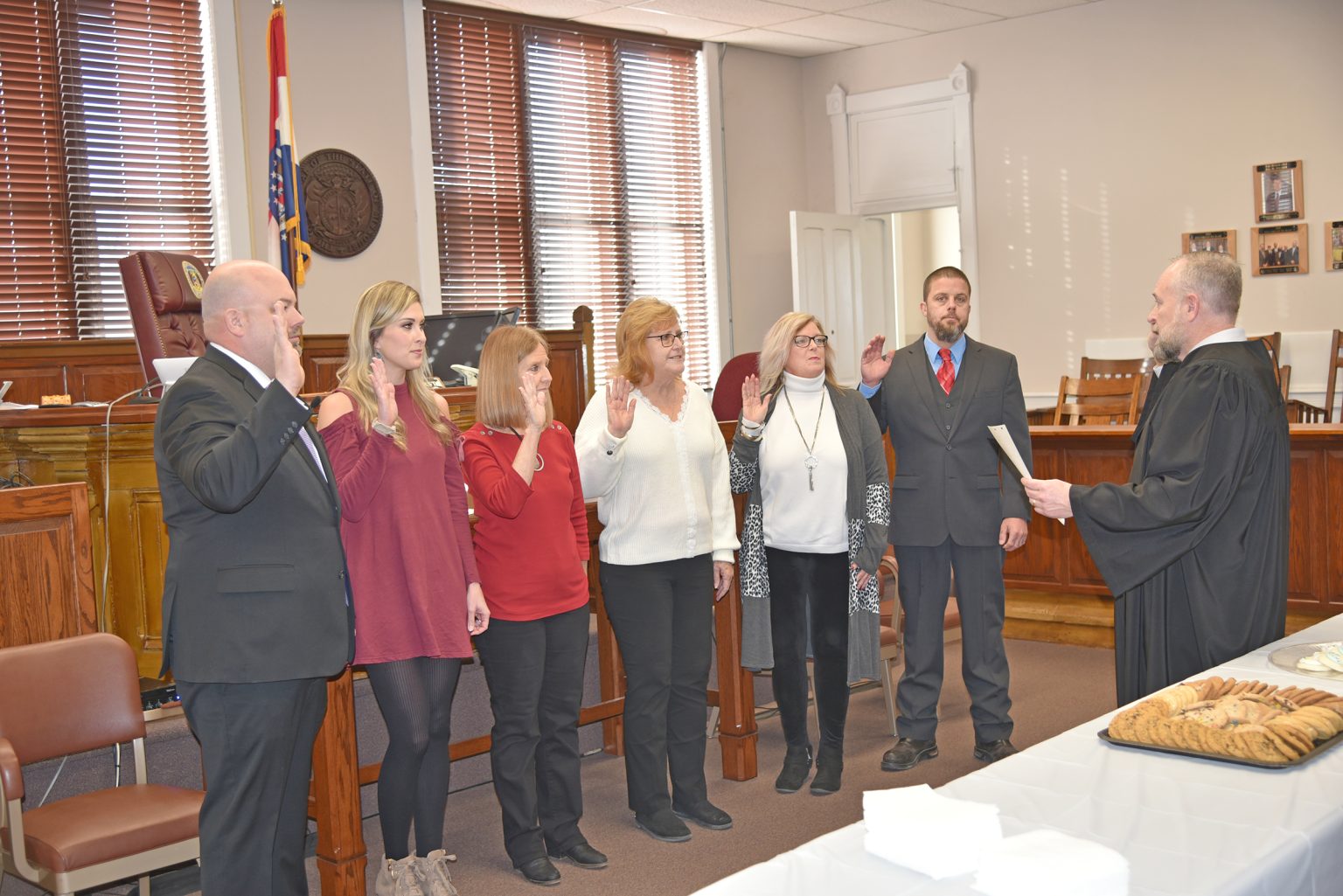 County’s elected officials sworn into office - Farmer Publishing