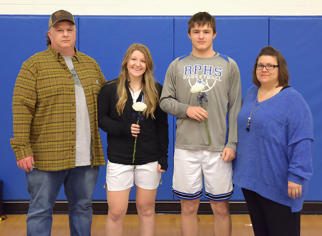 Rock Port High School Basketball and Senior Night - Farmer Publishing