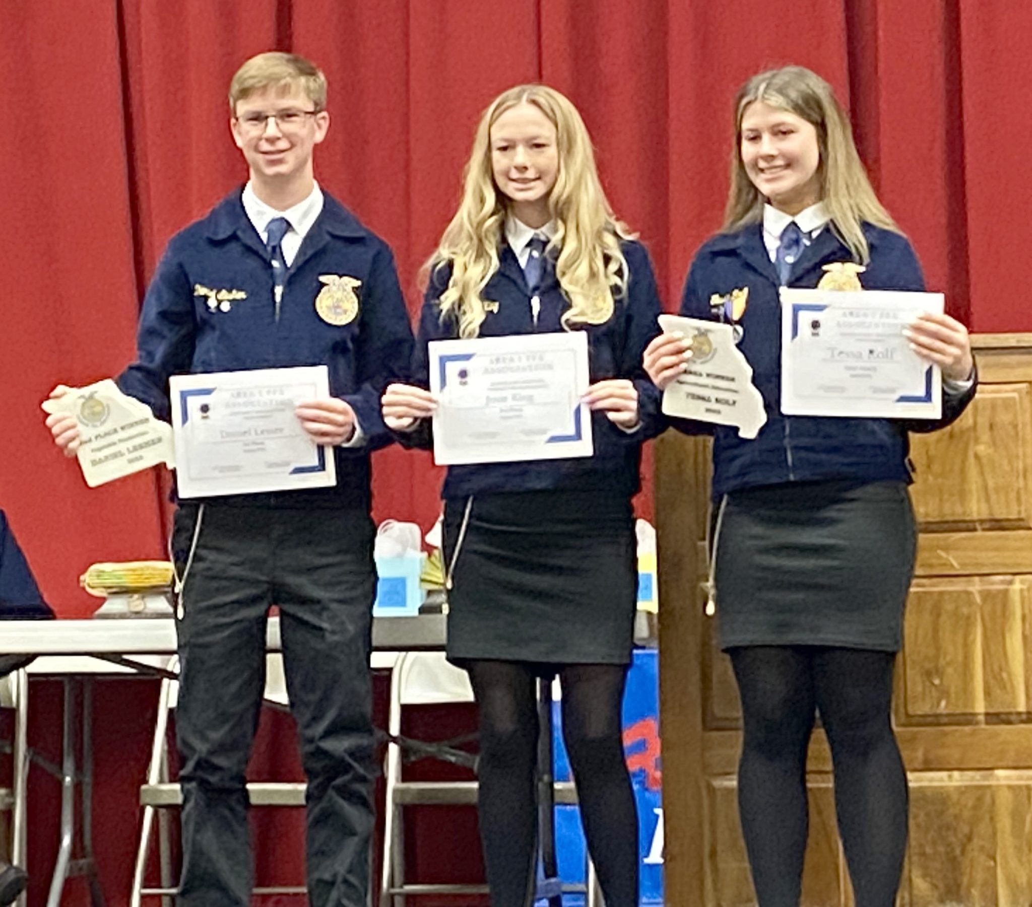 Tarkio FFA, FBLA, FCCLA members honored - Farmer Publishing