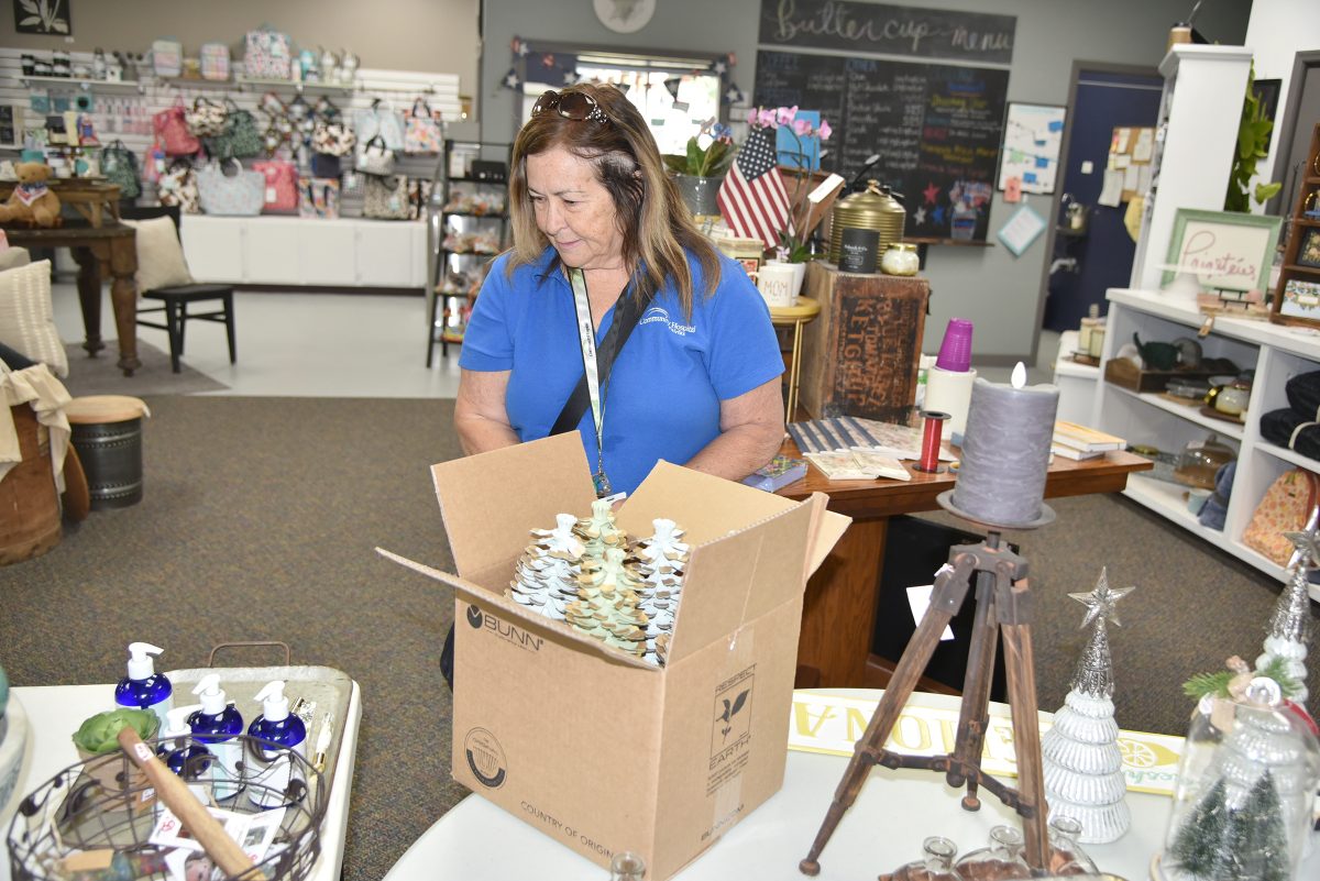 Flower Mill sidewalk sale - Farmer Publishing