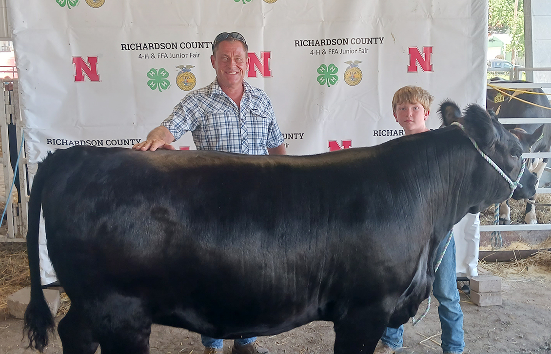 Hard work pays off for Reece Fischer at the Richardson County Fair ...