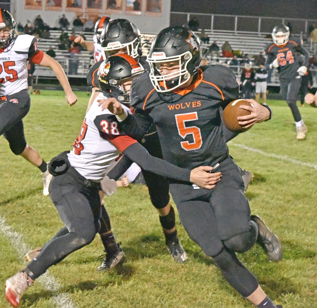 Wolves win quarterfinal game over North Andrew - Farmer Publishing