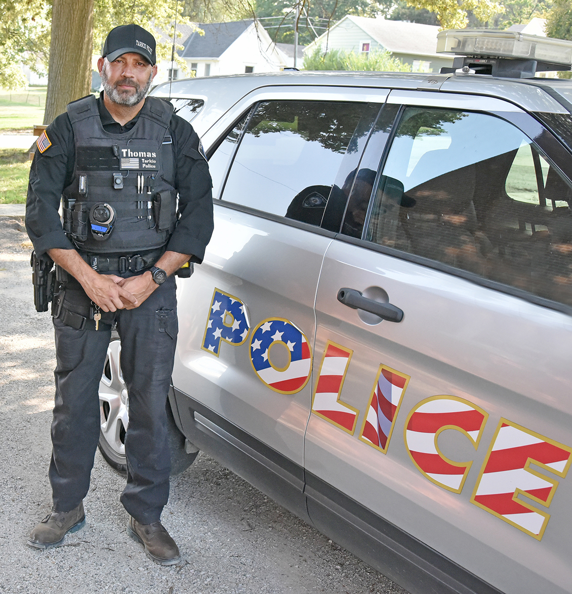 Tarkio Police Department welcomes new reserve officer TeeJay Thomas ...