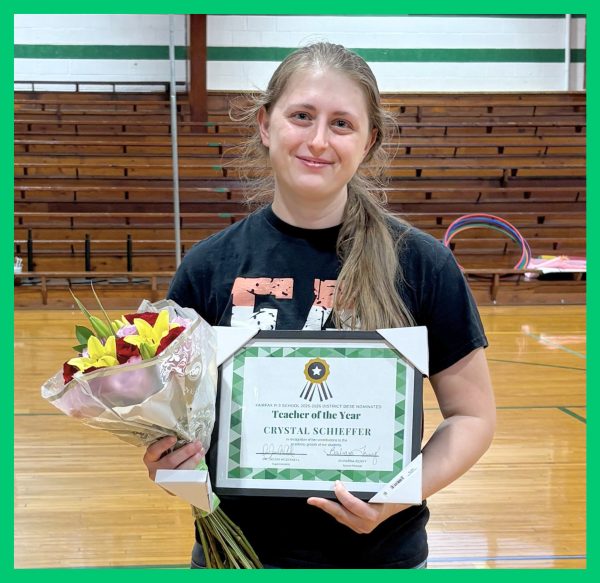 Crystal Schieffer named Teacher of the Year - Farmer Publishing
