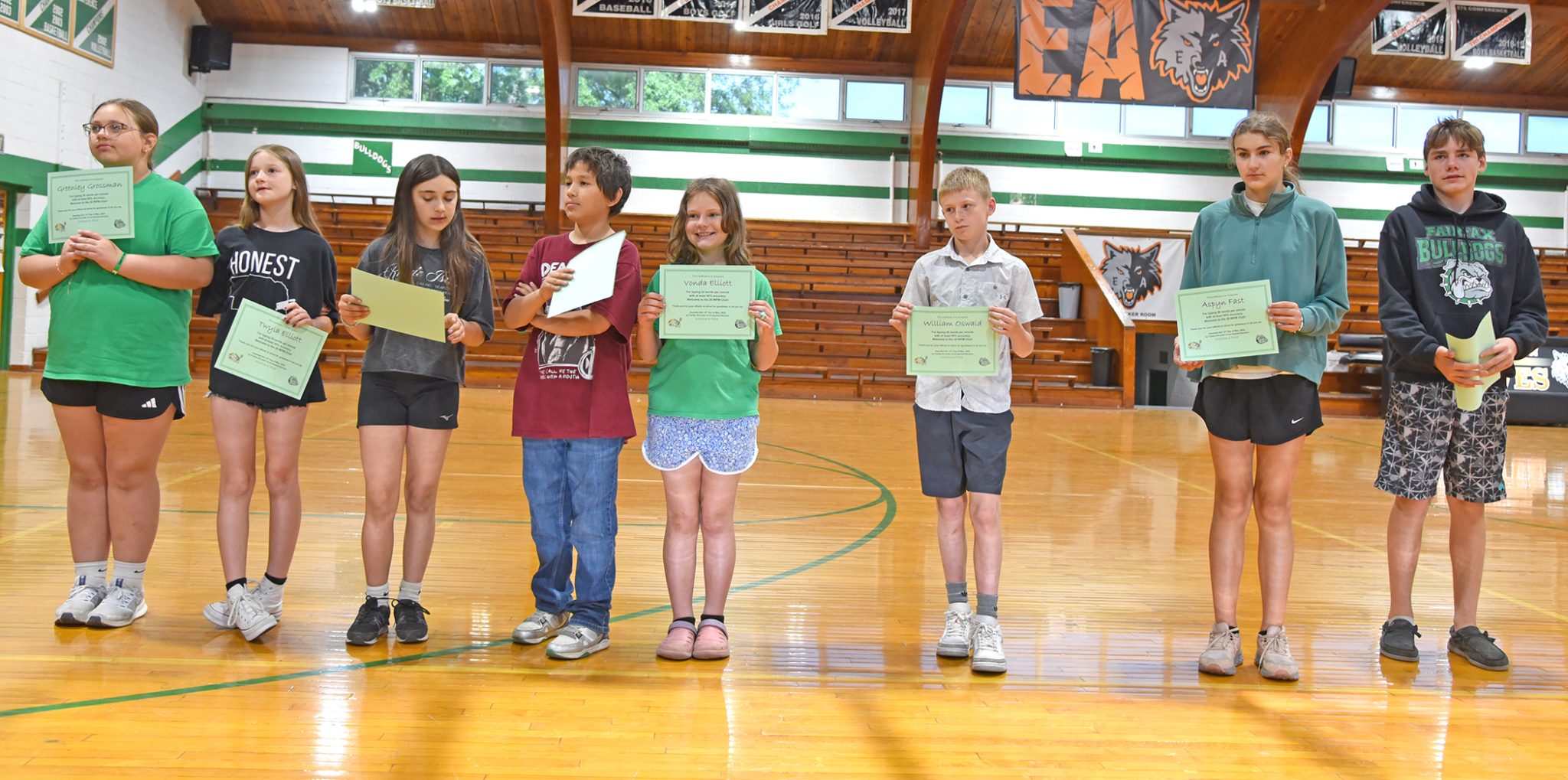 Fairfax R-3 students honored at awards assembly - Farmer Publishing